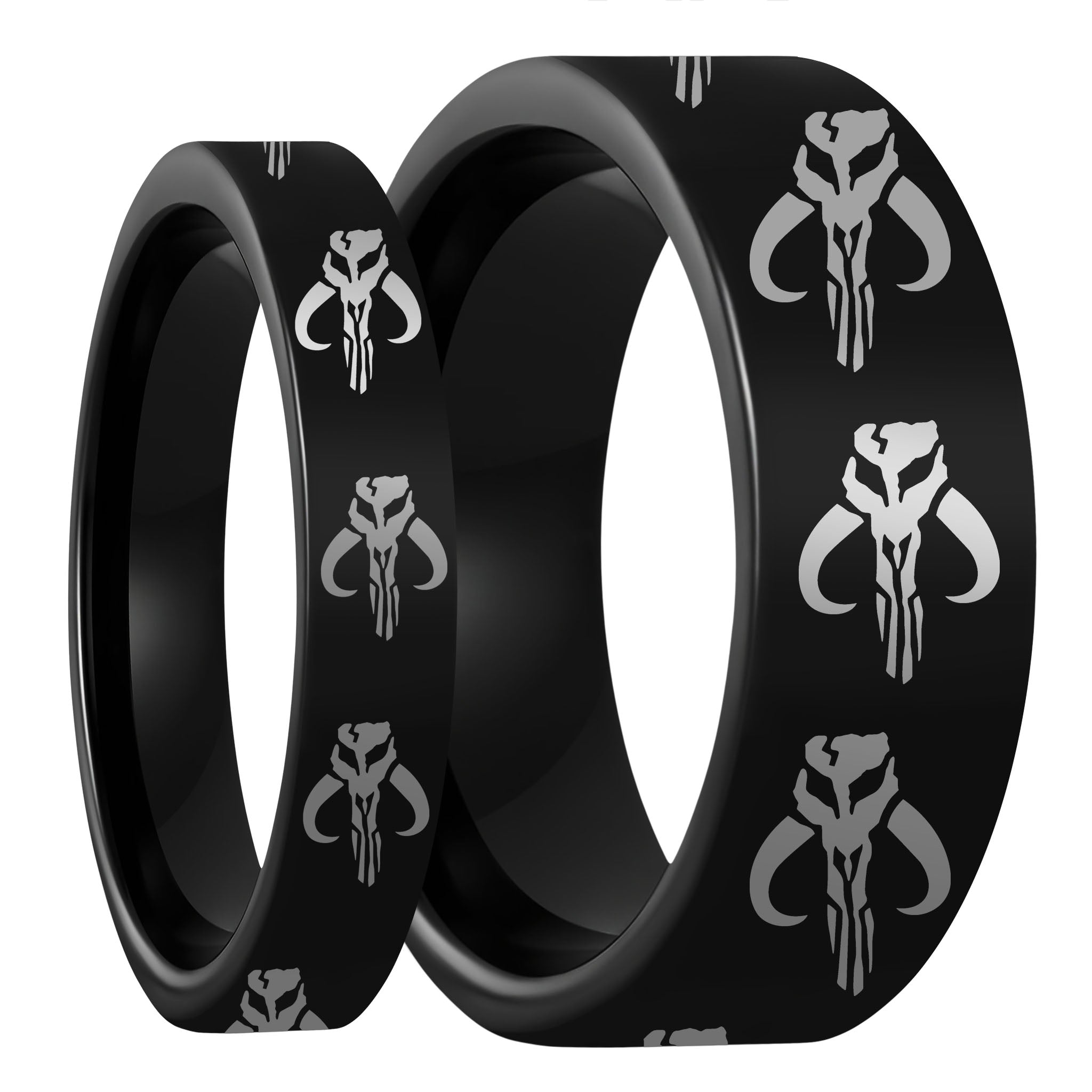 Mandalorian wedding rings 60 photos - Vianawedding.com