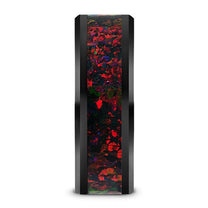 Black Ceramic Men's Wedding Band with Black Opal Inlay | Vansweden Jewelers