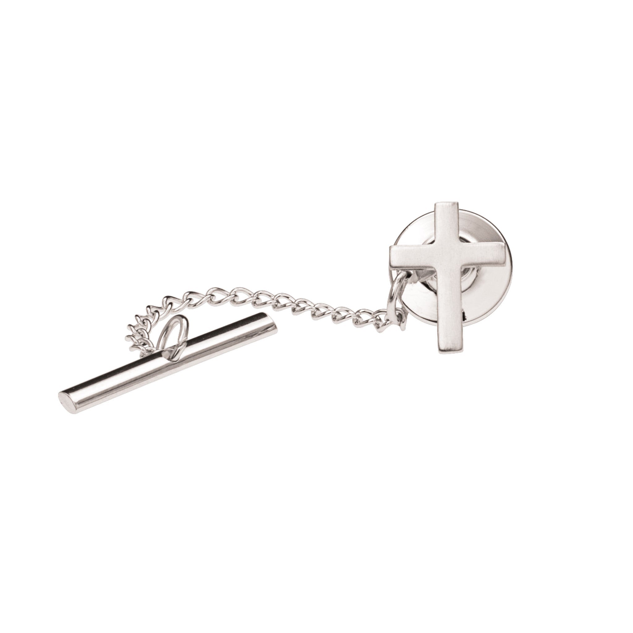 Plain Cross Tie Tack | Vansweden Jewelers