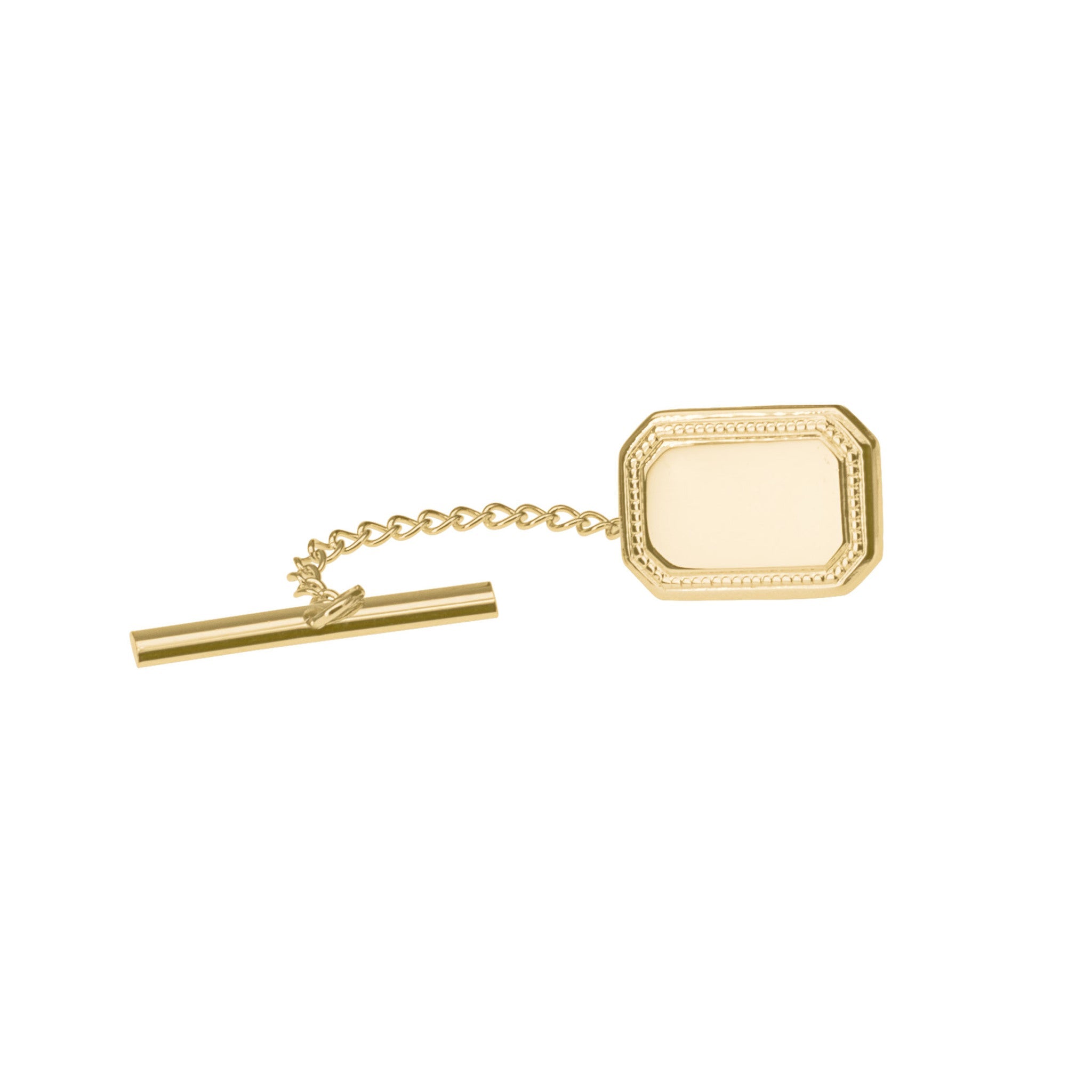 Polished Rectangle Tie Tack | Vansweden Jewelers